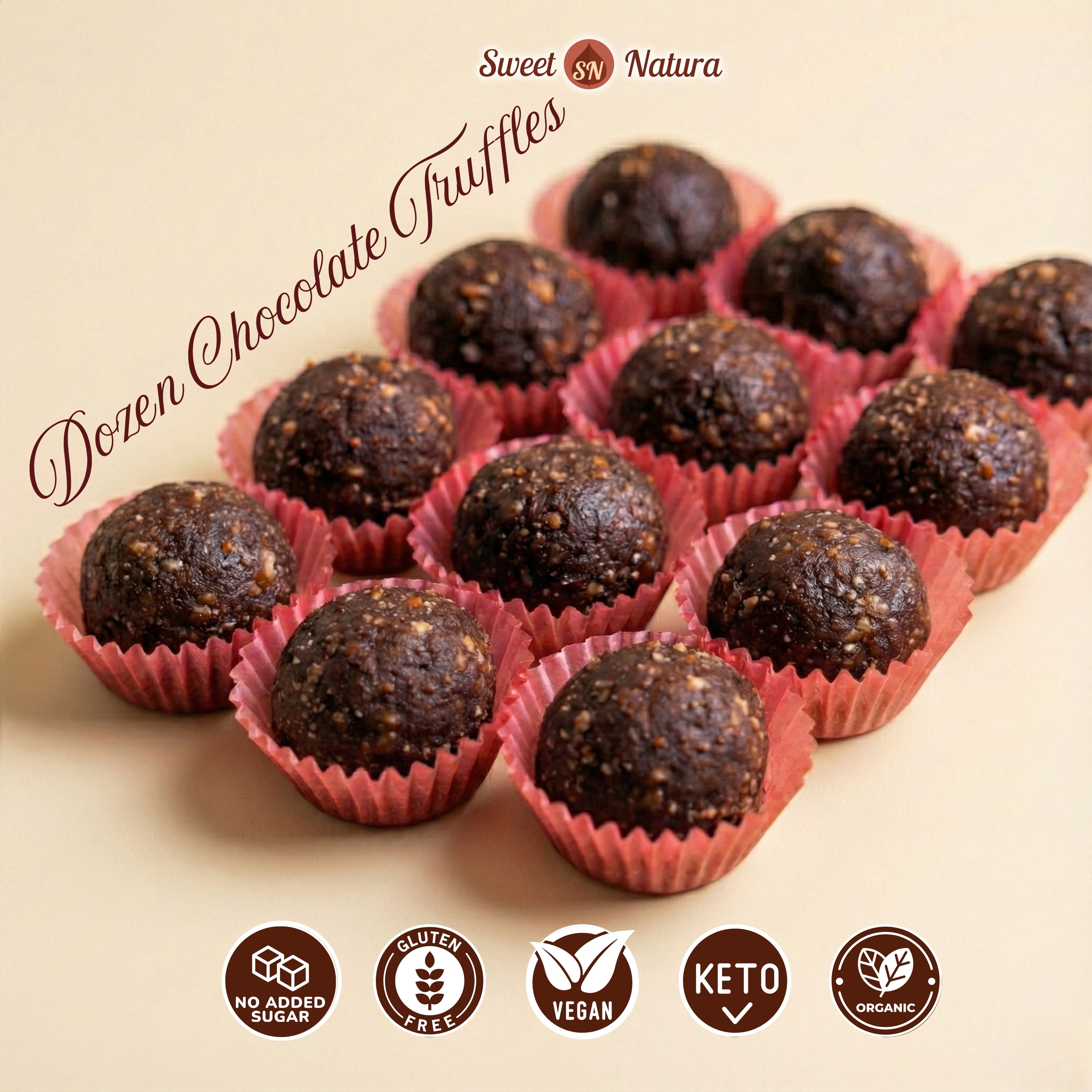 Dozen Chocolate truffles – Sweet Natura